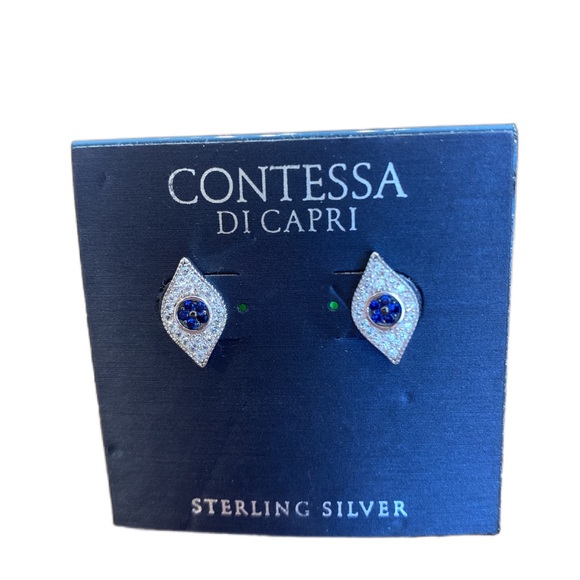 Contessa Di Capri | Jewelry | Contessa Di Capri Sterling Silver Stud ...